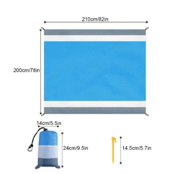 Strand és piknik szőnyeg | SANDMAT – Vigoshop.hu